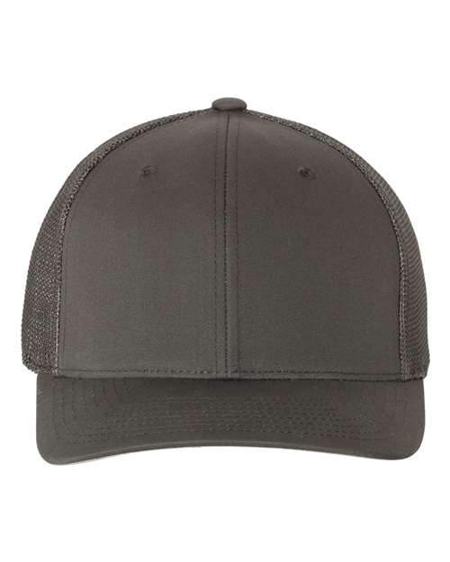 Flexfit Fitted Trucker Cap - Leather Patch Included