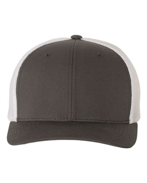 Flexfit Fitted Trucker Cap - Leather Patch Included
