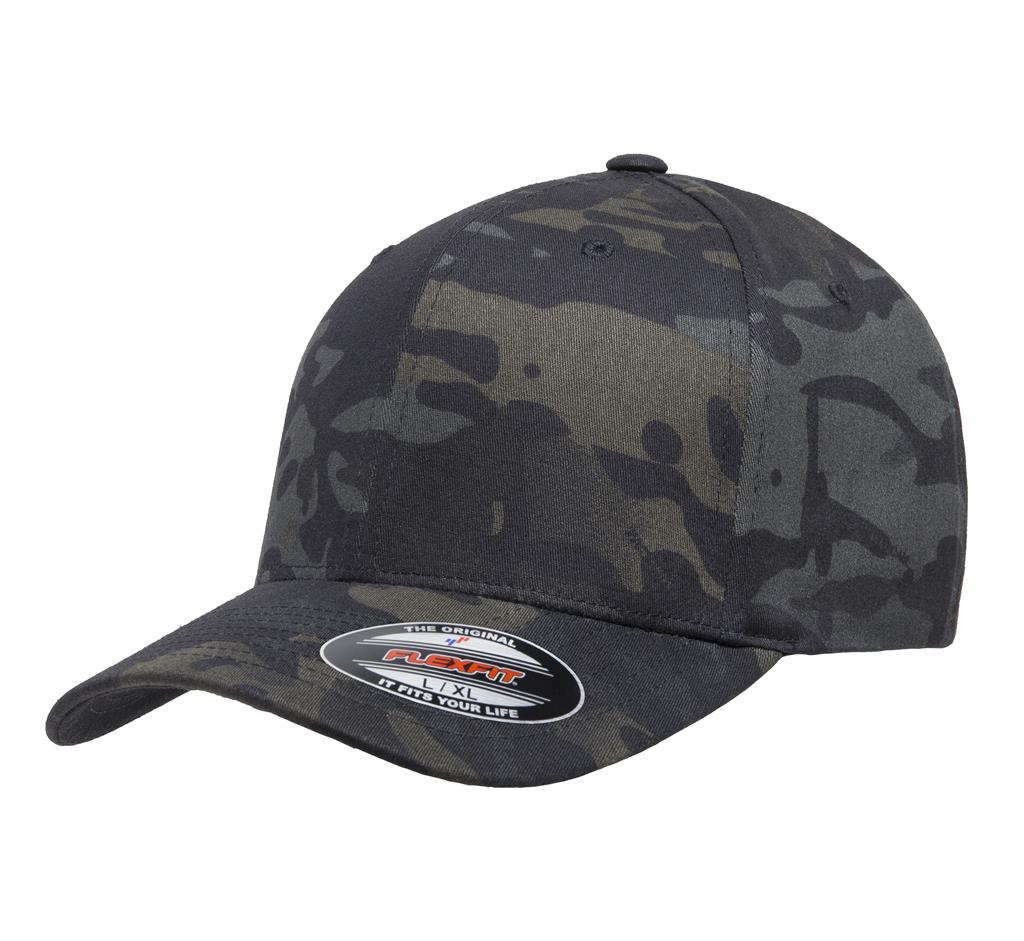 Flexfit Multicam Original Hat - Includes Free Leather Patch